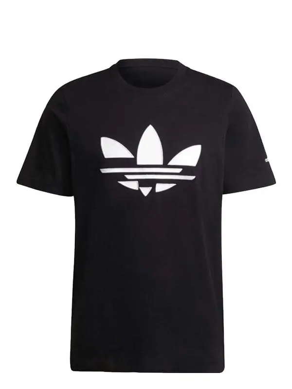 Adidas Originals Clouds Classic Large Logo Breathable Sports Short Sleeve - Black