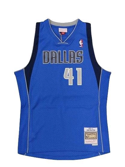 Mitchell & Ness Dallas Mavericks '41' Retro Basketball Jersey - Default Colorway
