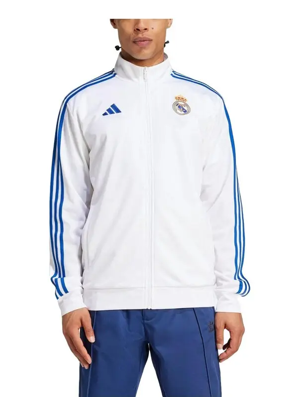 Adidas Real Madrid Dna Track Jacket - White
