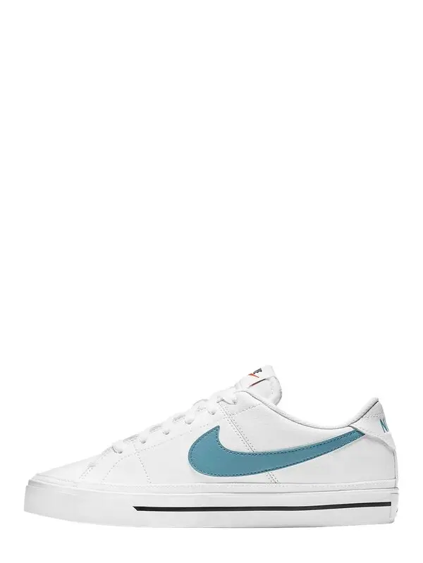 Nike Court Legacy Low Top Sneakers - White/blue