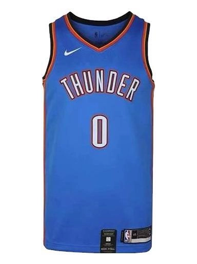 Nike Oklahoma City Thunder Russell Westbrook Swingman Jersey - Blue