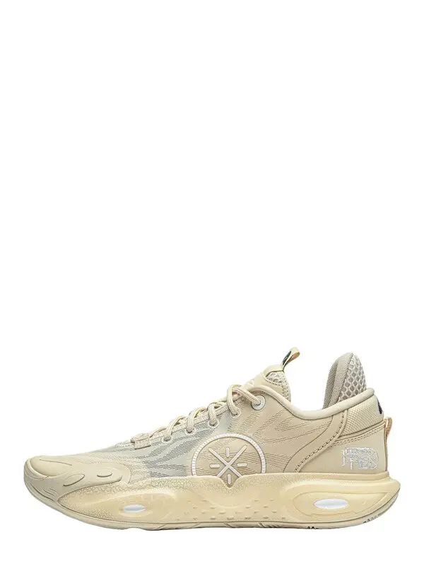 LI-NING Wade All City Basketball Sneakers - Light Brown/white