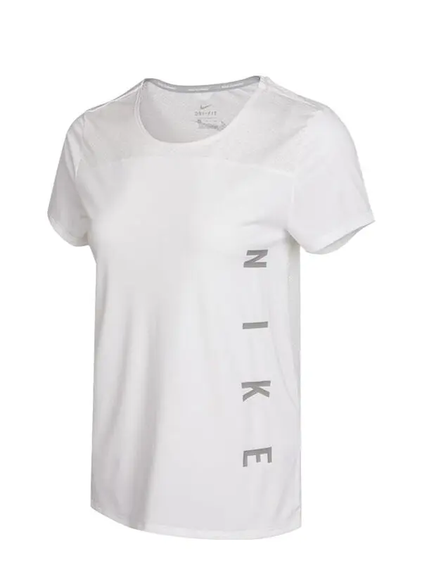 Nike Dri-fit Reflective Logo T-shirt - White