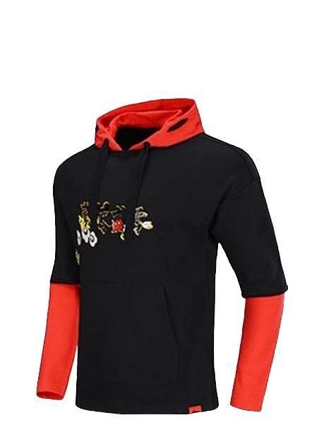 LI-NING X Disney Graphic Hoodie - Black/red