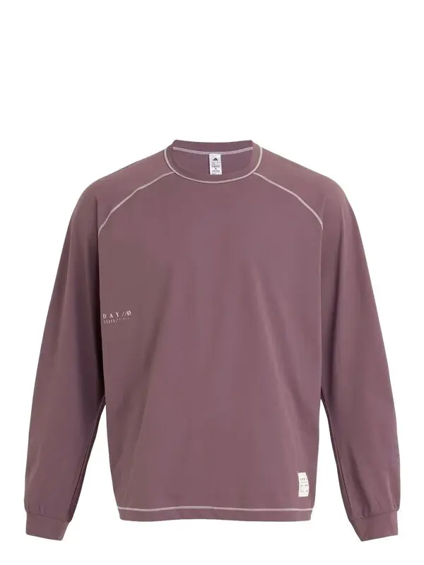 Adidas X Day Ø Long Sleeve T-shirt - Shadow Fig