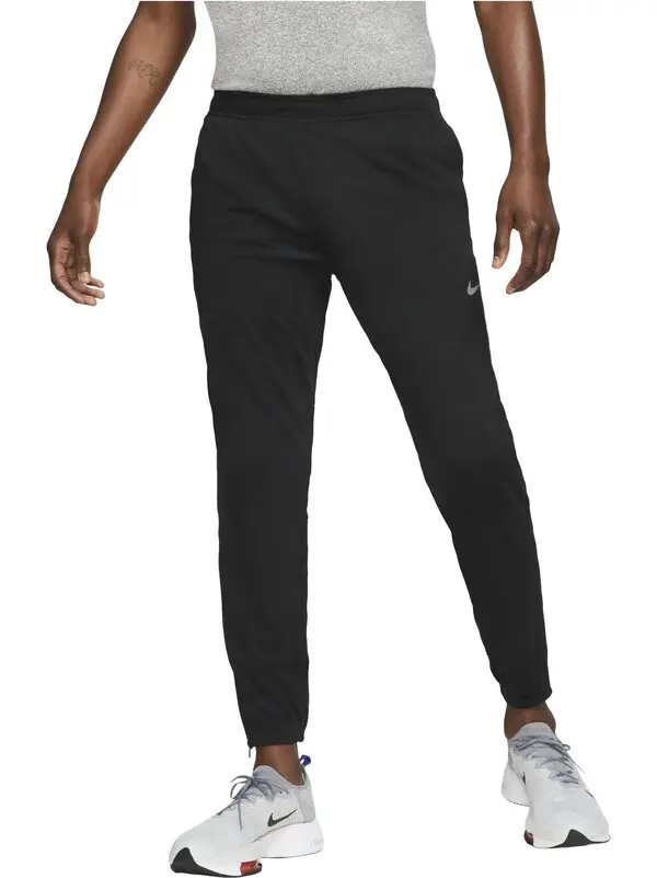 Nike Sports Fitness Training Running Knit Long Pants/trousers Autumn - Black