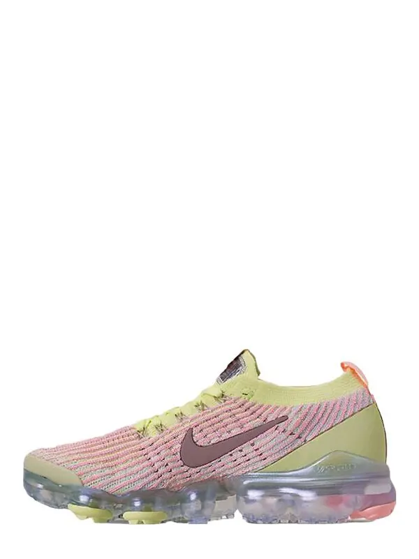 Nike Vapormax Flyknit 3 Sneakers - Pink/yellow