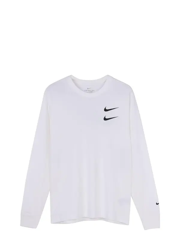 Nike Swoosh Long-sleeve Tee - White