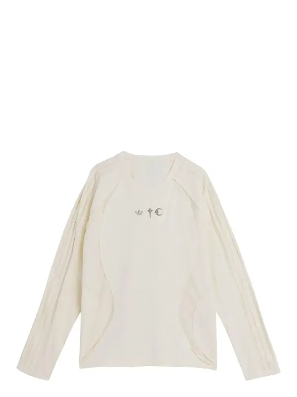 Adidas X Thug Club Teamgeist Long-sleeved T-shirt - Beige