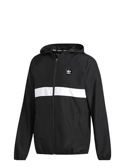 Adidas Originals Casual Sports Windproof Woven Jacket - Black