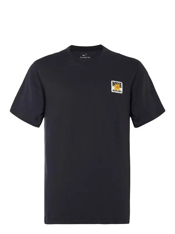 Nike Dri-fit Basketball T-shirt 'black - Black/multi-color