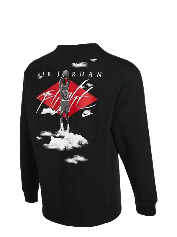 Nike Jordan "flight" Long Sleeve T-shirt - Default Color