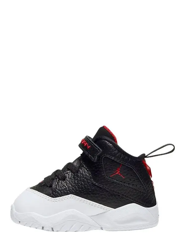 JORDAN Air I Lo White High Top Sneakers - Black