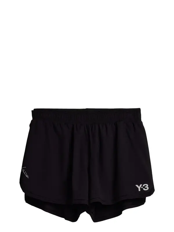 Adidas Y-3 Running Shorts - Black