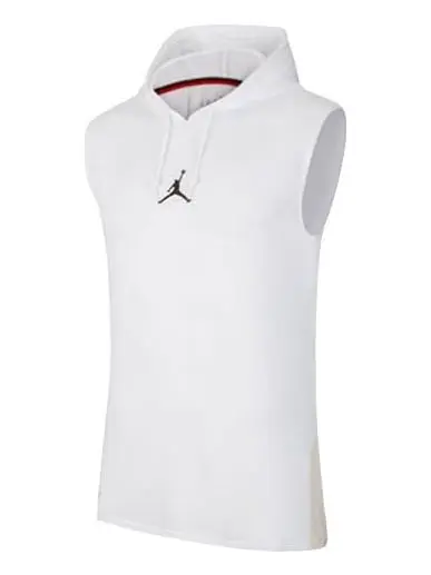 JORDAN Air Dri-fit Hooded Vest - White