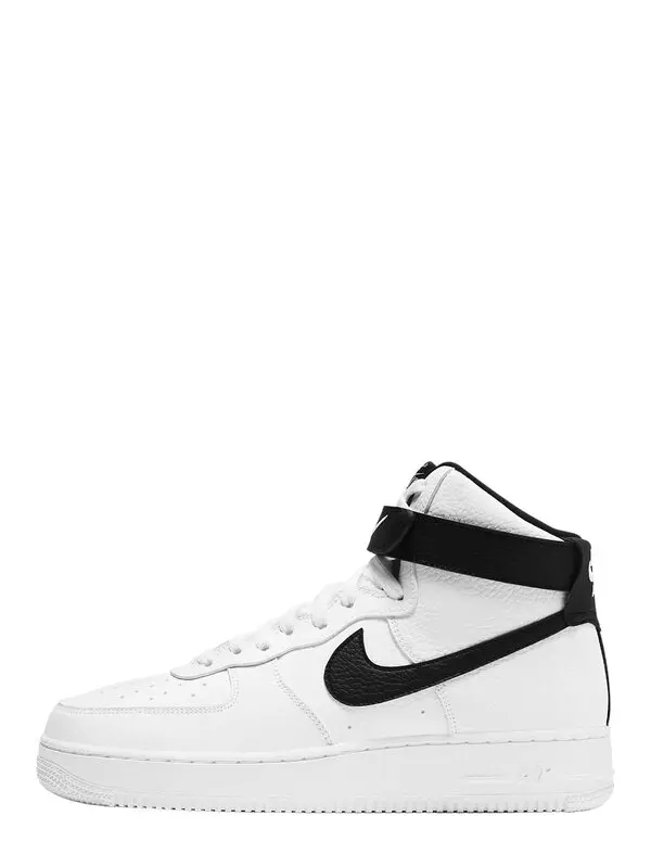 Nike Force 1 '07 High Top Sneakers - White/black