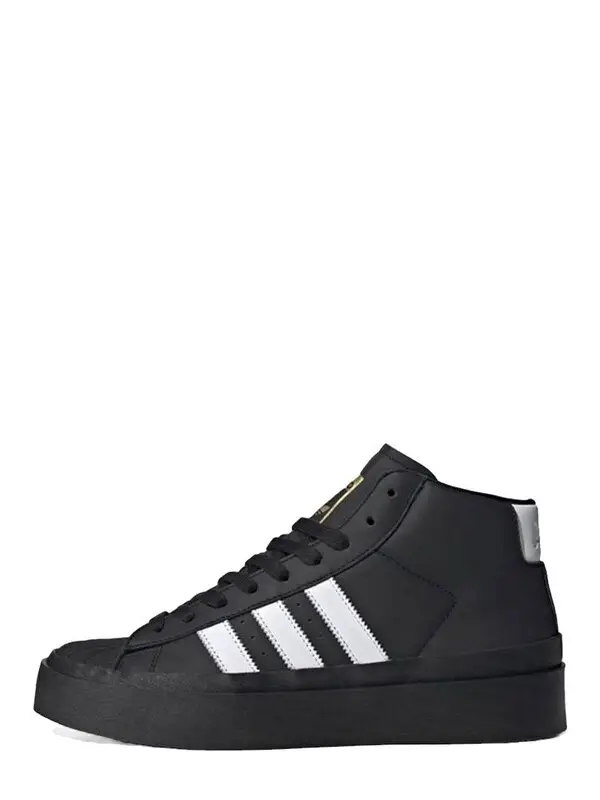 Adidas 424 X Pro Model 'core' High Top Sneakers - Black