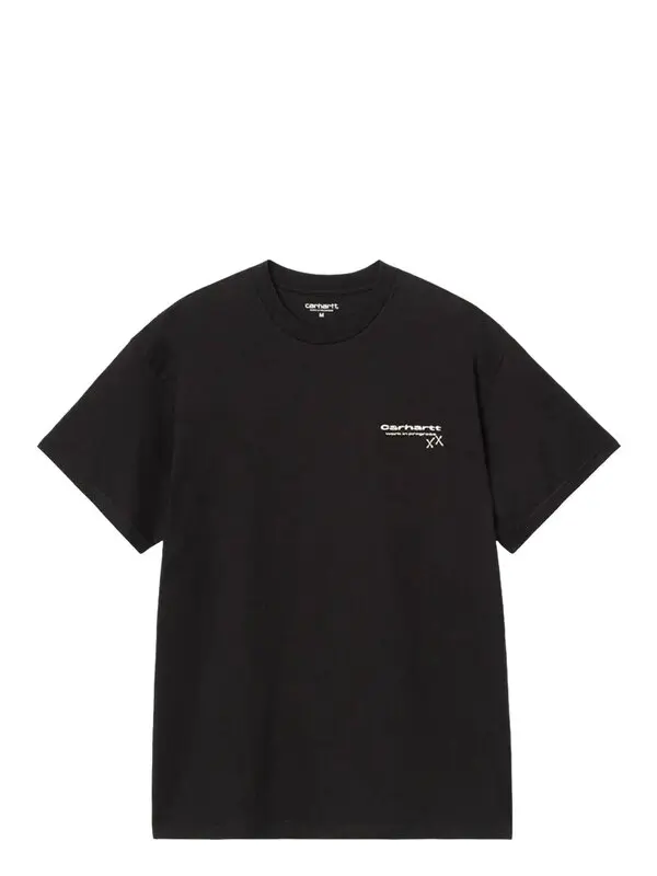 Carhartt Work In Progress Garble Short Sleeve T-shirt - Black