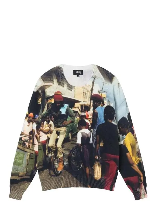 StÜssy Peter Tosh Print Sweater - Multi-color