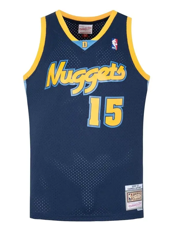 Mitchell & Ness Denver Nuggets Anthony 15 Retro Basketball Vest - Davy