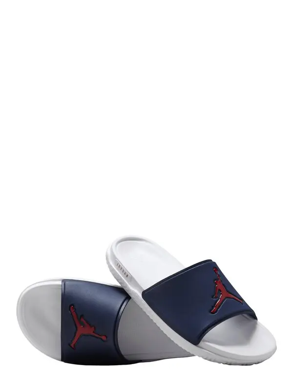 JORDAN Air Jumpman Slide - Navy/white/red