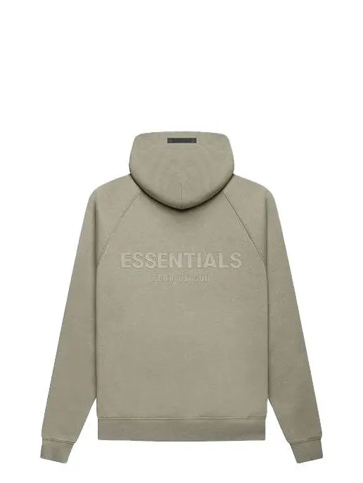 Fear Of God Fw21 Pullover Logo Hoodie - Green