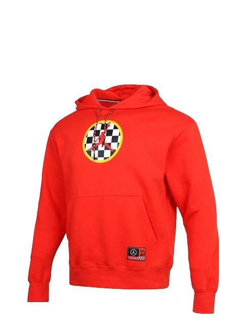 JORDAN Sport Dna Logo Printing Fleece Pullover - Red