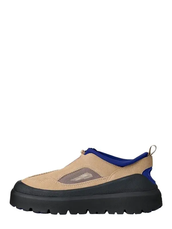 UGG Heritage Utility Axoid Patchwork Sneakers - Sand/regal Blue
