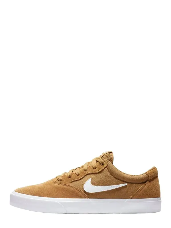 Nike Chron Slr Sb "golden Beige" Sneakers - Brown