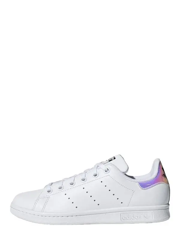 Adidas Stan Smith J Iridescent Sneakers - Ftwwht/metsil/ftwht