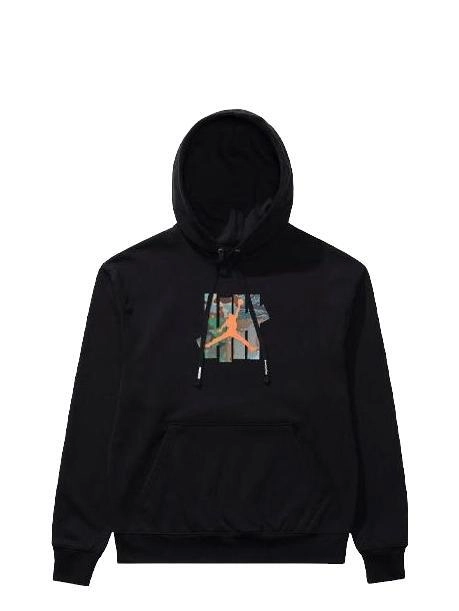 JORDAN X Undefeated Air Hoodie - Black