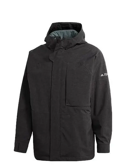 Adidas Outdoor 3-in-1 Logo Sports Hooded Jacket - Default Color