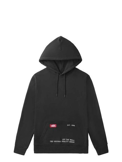 VANS Alphabet Logo Hoodie - Black