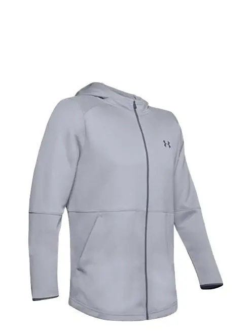 Under Armour Warmup Training Sports Hooded Tops Gray - Grey