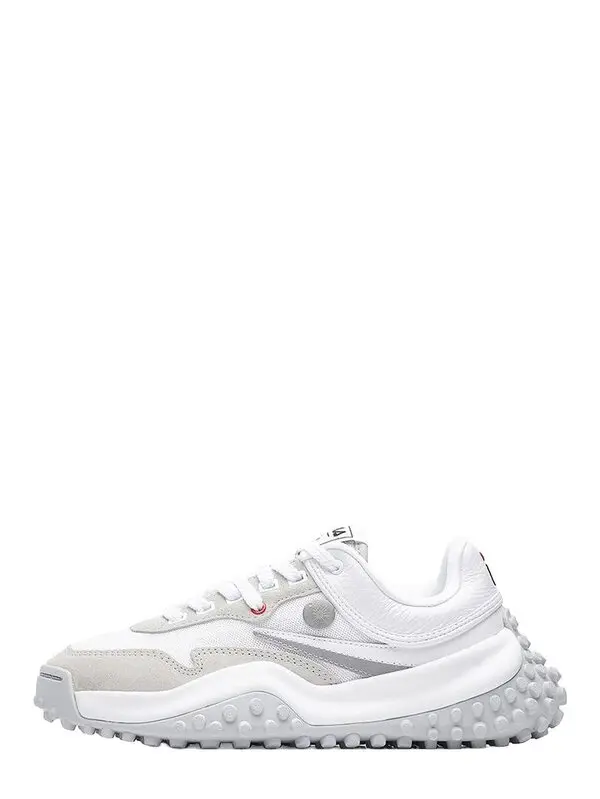 FILA Mihara X T1 Polka Dot Sneakers - White/grey
