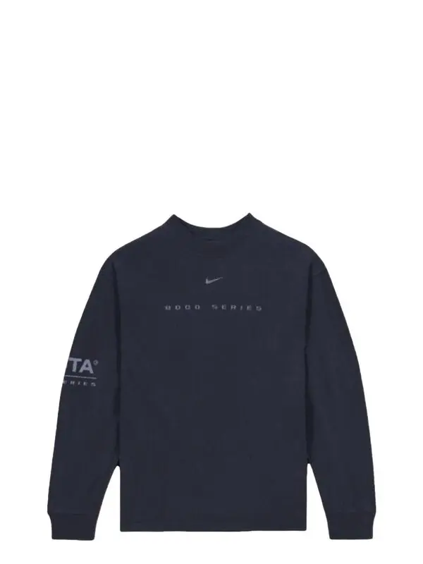 Nike X Nocta Drake 8k Peaks Long-sleeve Mock Neck - Navy