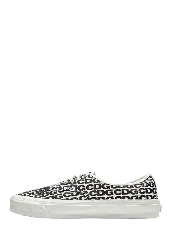 VANS Comme Des Garçons X Og Authentic Lx 'cdg Print' Sneakers - Black/white