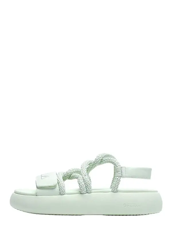 FILA Churro Life Platform Sandals - Green