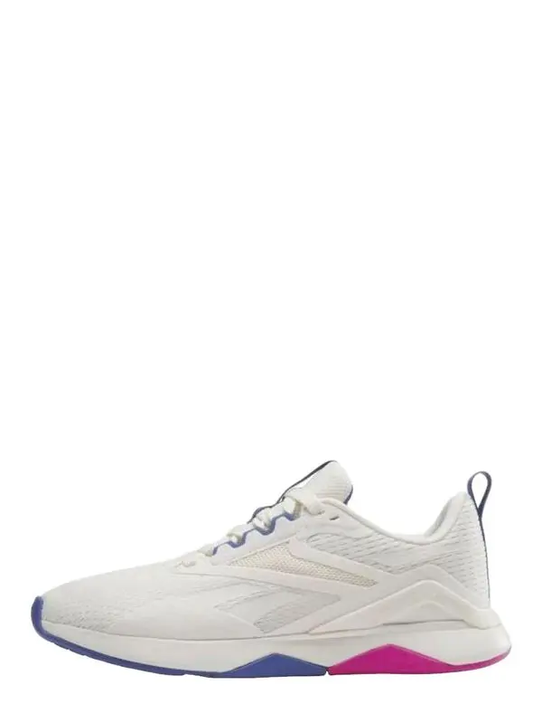 REEBOK Nanoflex Tr 2.0 Athletic Sneakers - Chalk/step Purple/laser Pink