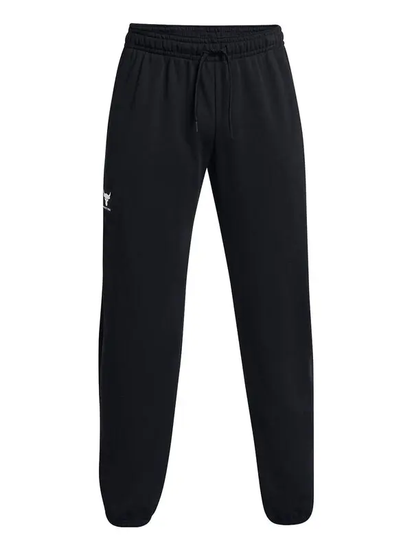 Under Armour Project Rock Heavyweight Terry Joggers Pants - Black