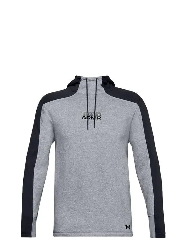 Under Armour Baseline Fleece Pullover - Grey/black