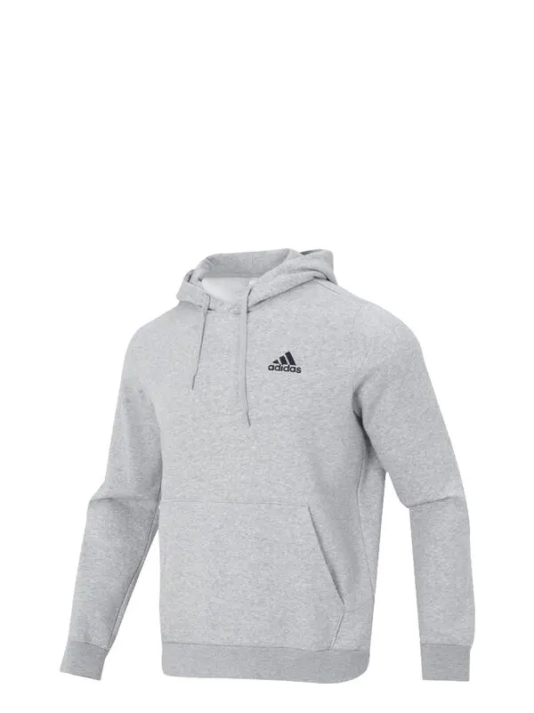 Adidas Fleece Logo Hoodie - Grey