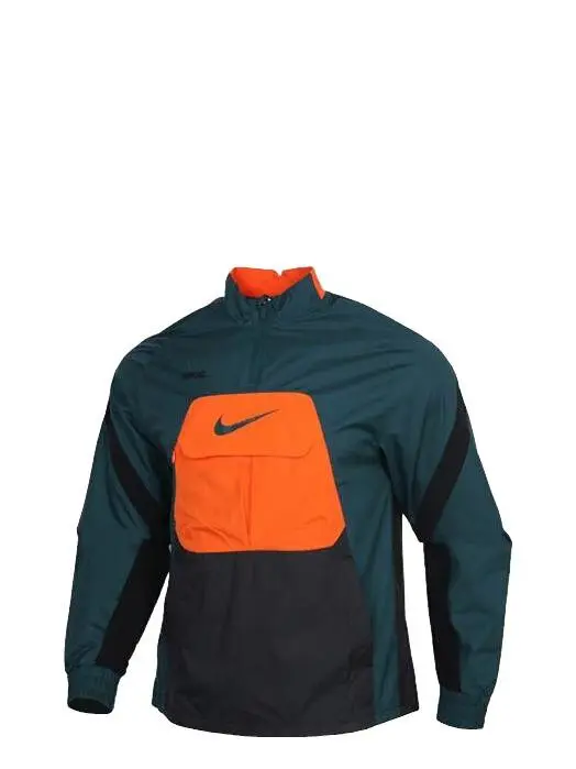 Nike Half Zipper Splicing Pullover Sports Jacket - Default Colorway