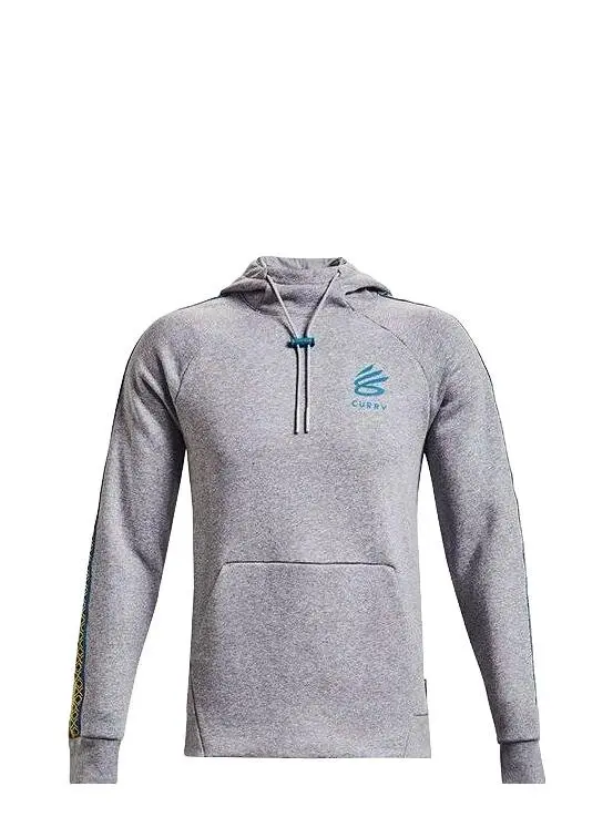 Under Armour Curry Long Sleeve Hoodie - Grey/blue
