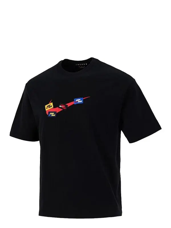 JORDAN Jumpman 85 Printing Round Collar Sports - Black