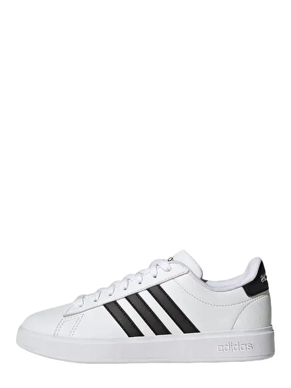 Adidas Grand Court Cloudfoam Lifestyle Court Comfort Sneakers - Cloud White/core Black/core Black