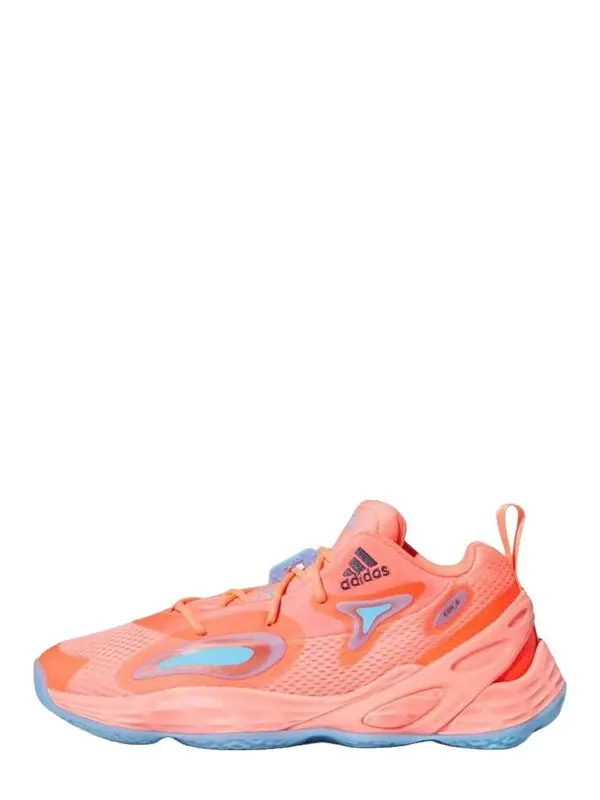Adidas Exhibit A Lightweight Basketball Shoes - Pink