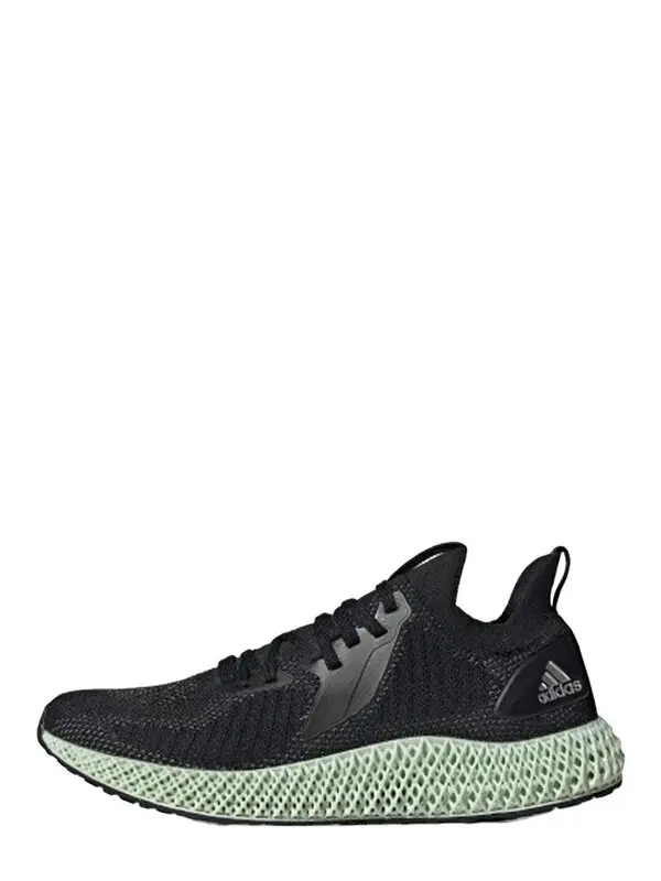 Adidas Alphaedge 4d Reflective Core Black Athletic Sneakers - Cblack/ftwwht