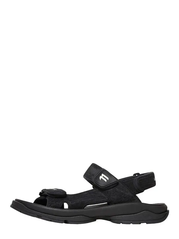 Balenciaga Tourist Sandals - Black