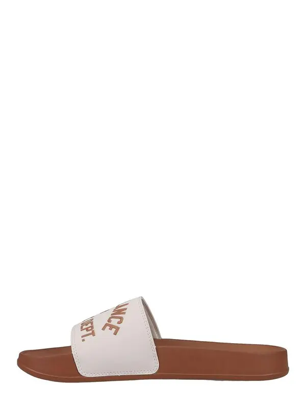 NEW BALANCE 200 Slides Athletic Apparel - Beige/brown
